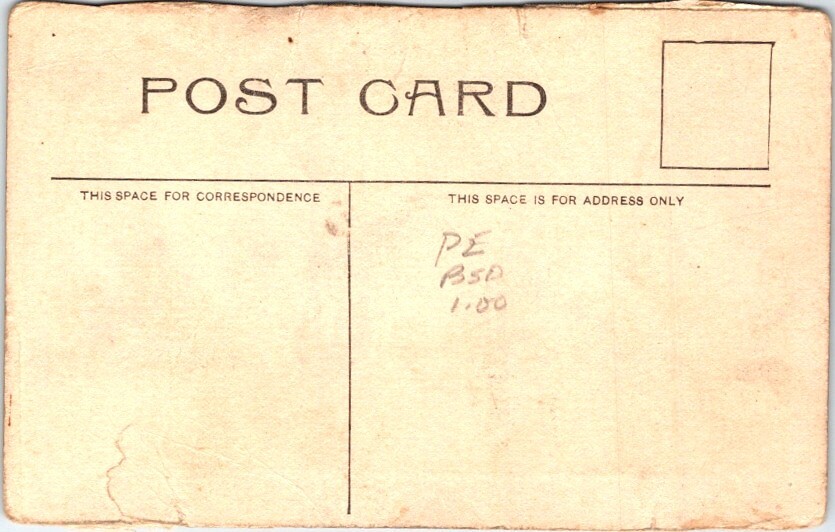 Vintage Postcard General View of the Town of Raymond South Dakota SD ...