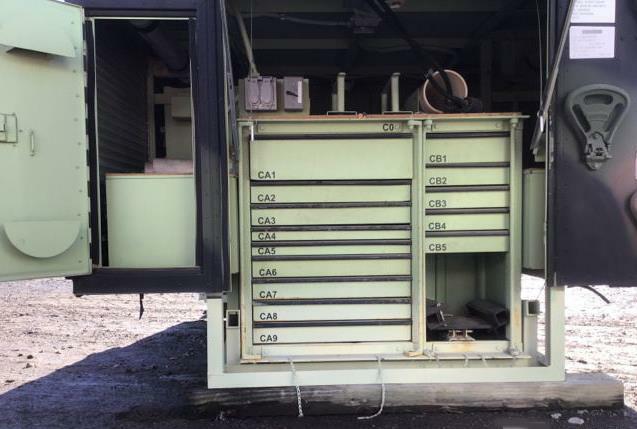 Rock Island Arsenal SECM Contact Maintenance Shelter and M1102 Trailer ...