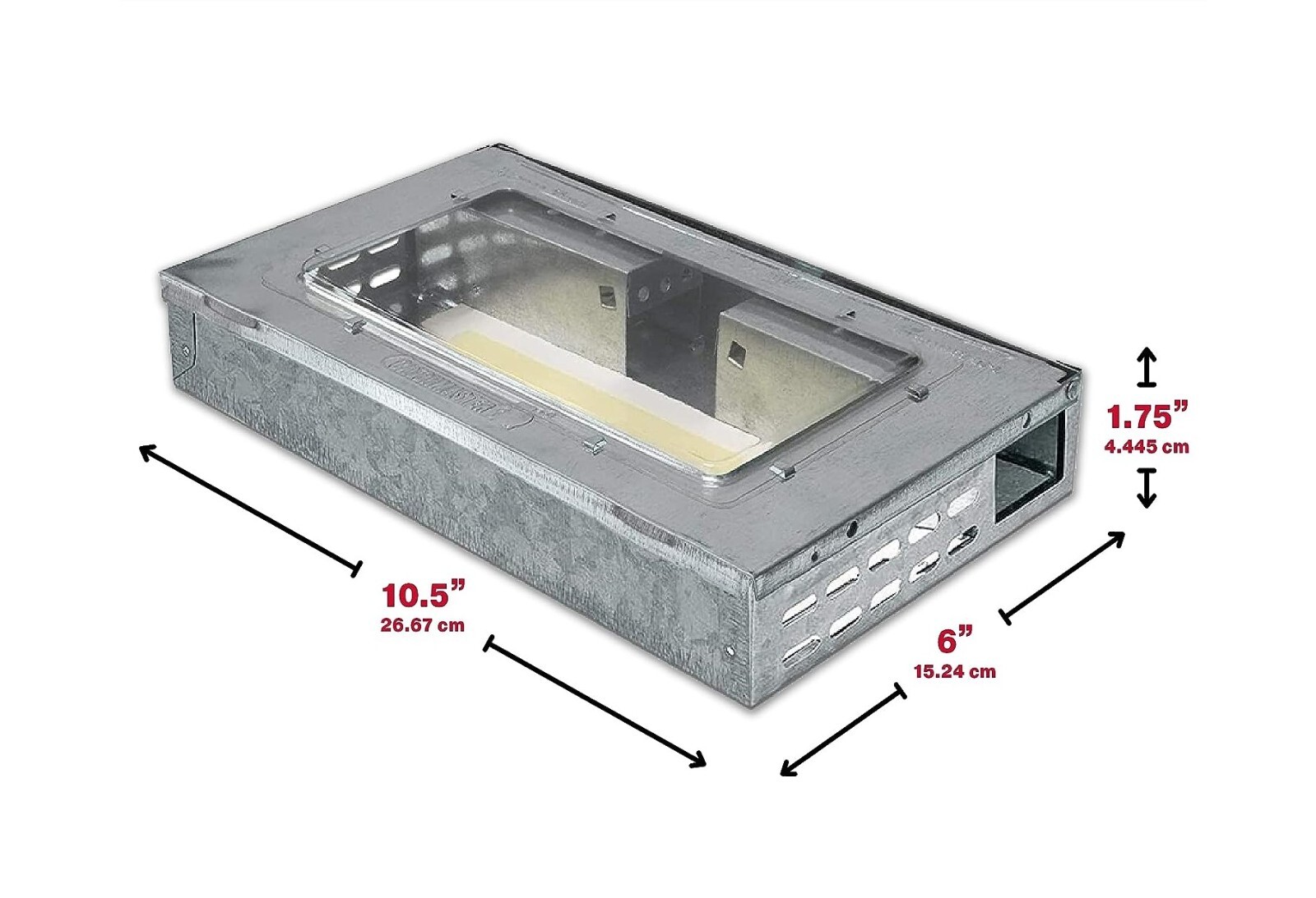 Catchmaster Multi-Catch Clear Lid Mouse Trap by AP&G Single Trap | eBay