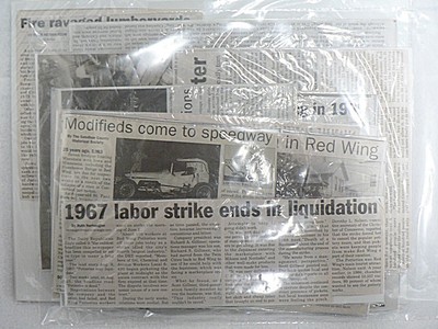 OLD VINTAGE RED WING MINNESOTA NEWSPAPER ARTICLES STORIES | eBay