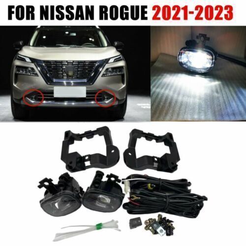 Front Fog Lamps Signal Light Daytime Running Lights For Nissan Rogue ...