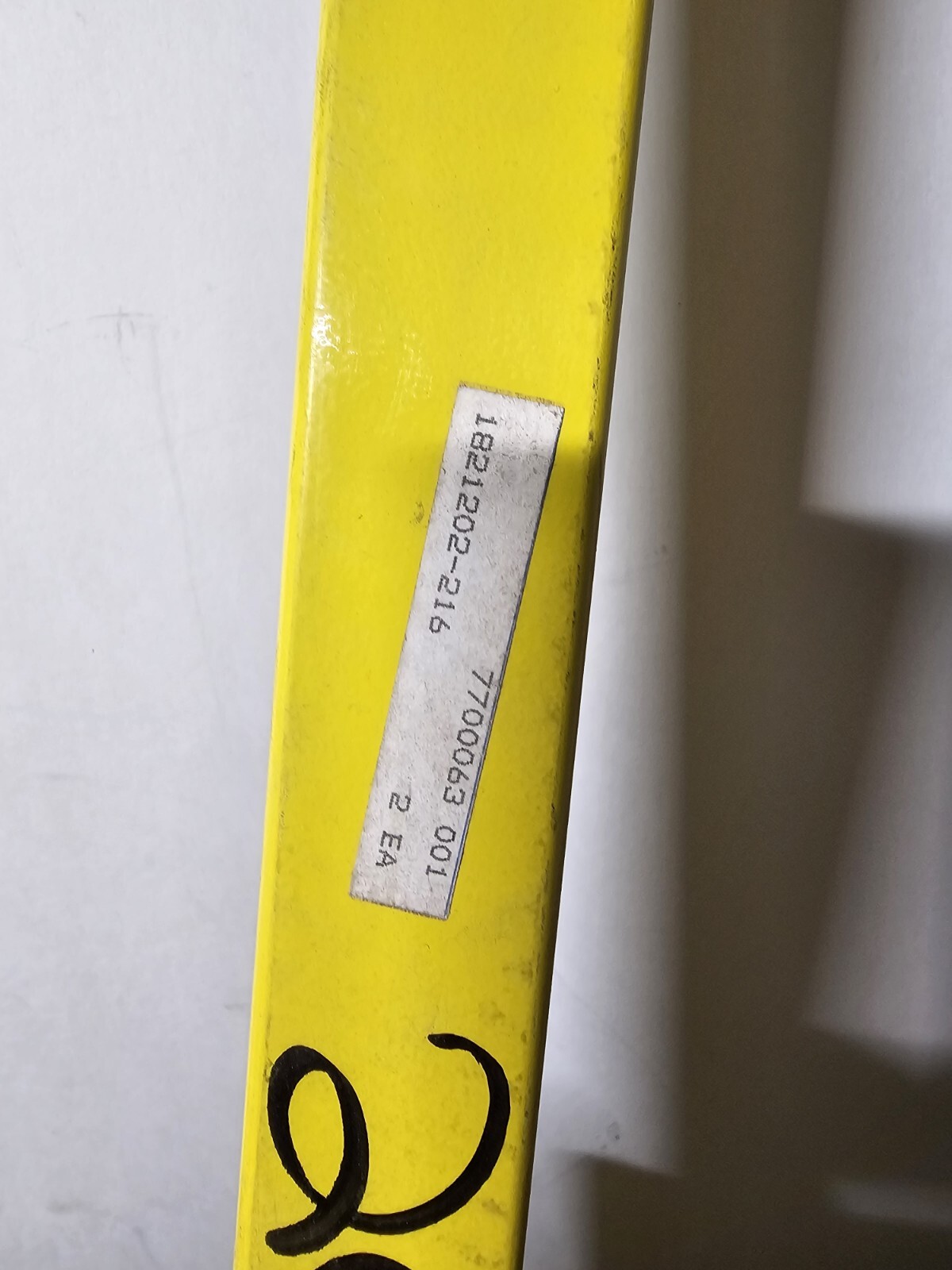 Polaris Snowmobile Yellow Trailing Arm EDGE RMK Right Side P/N 1821202 ...