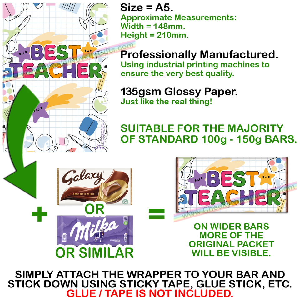 Funny Chocolate Bar Wrappers Rude Novelty Secret Santa Fun Xmas Prank ...