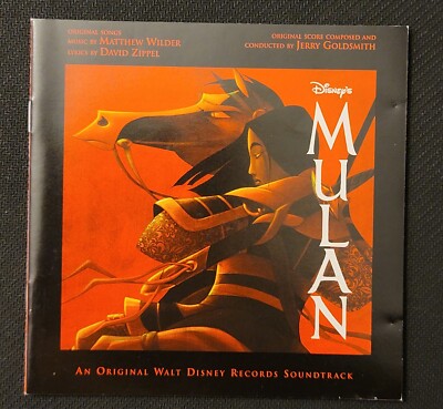 Disney's Mulan Soundtrack CD Cover Booklet Only | eBay
