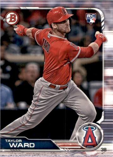 Taylor Ward 2019 Bowman #29 Los Angeles Angels 168966 Baseball Card RC ...