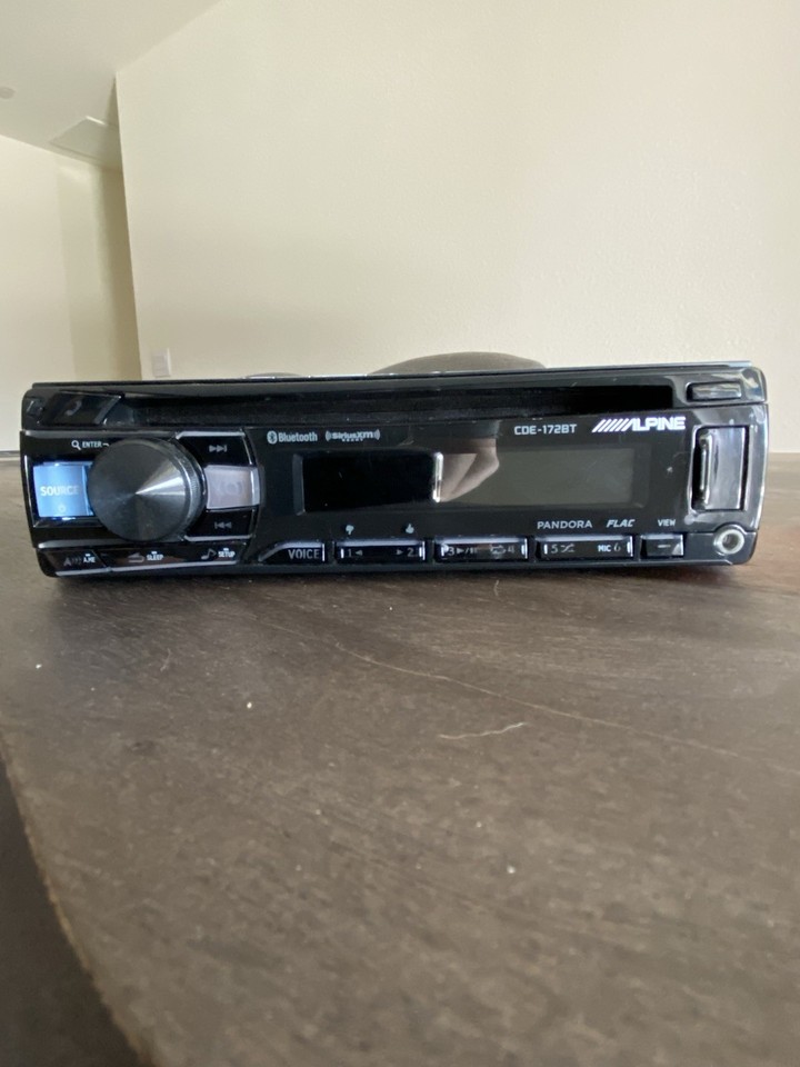 Alpine Cde-172bt CD Receiver - UNTESTED 793276040848| eBay
