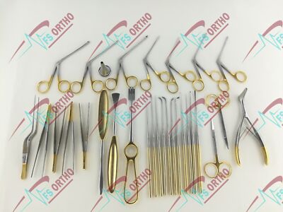 Tympanoplasty Instruments Set Micro Ear Surgery ENT Surgical ...