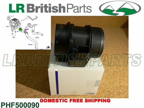 LAND ROVER MASS AIR FLOW SENSOR 3.0L V6 DIESEL 3.6L V8 DIESEL NEW ...