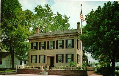 Vintage Postcard- 70968. ABRAHAM LINCOLN HOME SPRINGFIELD IL. UnPost ...