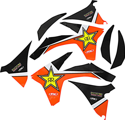Factory Effex KTM Rockstar Factory Racing Graphics Kit (23-14528) | eBay