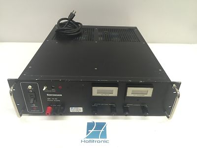 Sorensen SRL 10-50 Rack Mountable Power Supply 0-10VDC | eBay
