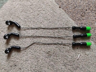 Set of three Fox bite indicators in green | eBay