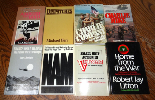 Lot of 8 Vintage Vietnam War Era Hardbacks Military Fighting Marines ...