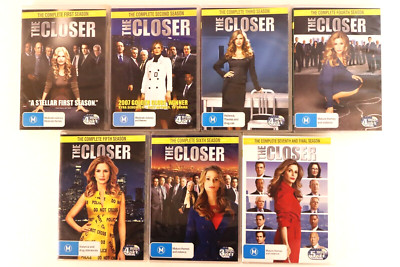 The Closer - The Complete Series Seasons 1, 2, 3, 4, 5, 6 & 7 - DVD ...