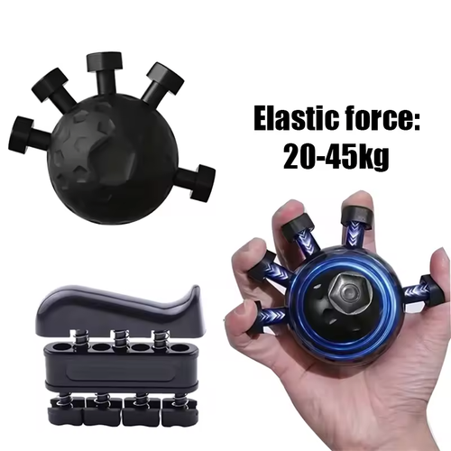 Hand Grip Strength Trainer Ball Finger Exerciser Forearm Workout Stress ...