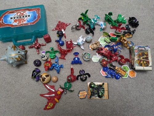 Bakugan lot + Cards + Case + Magnet Cards Battle Brawlers | eBay