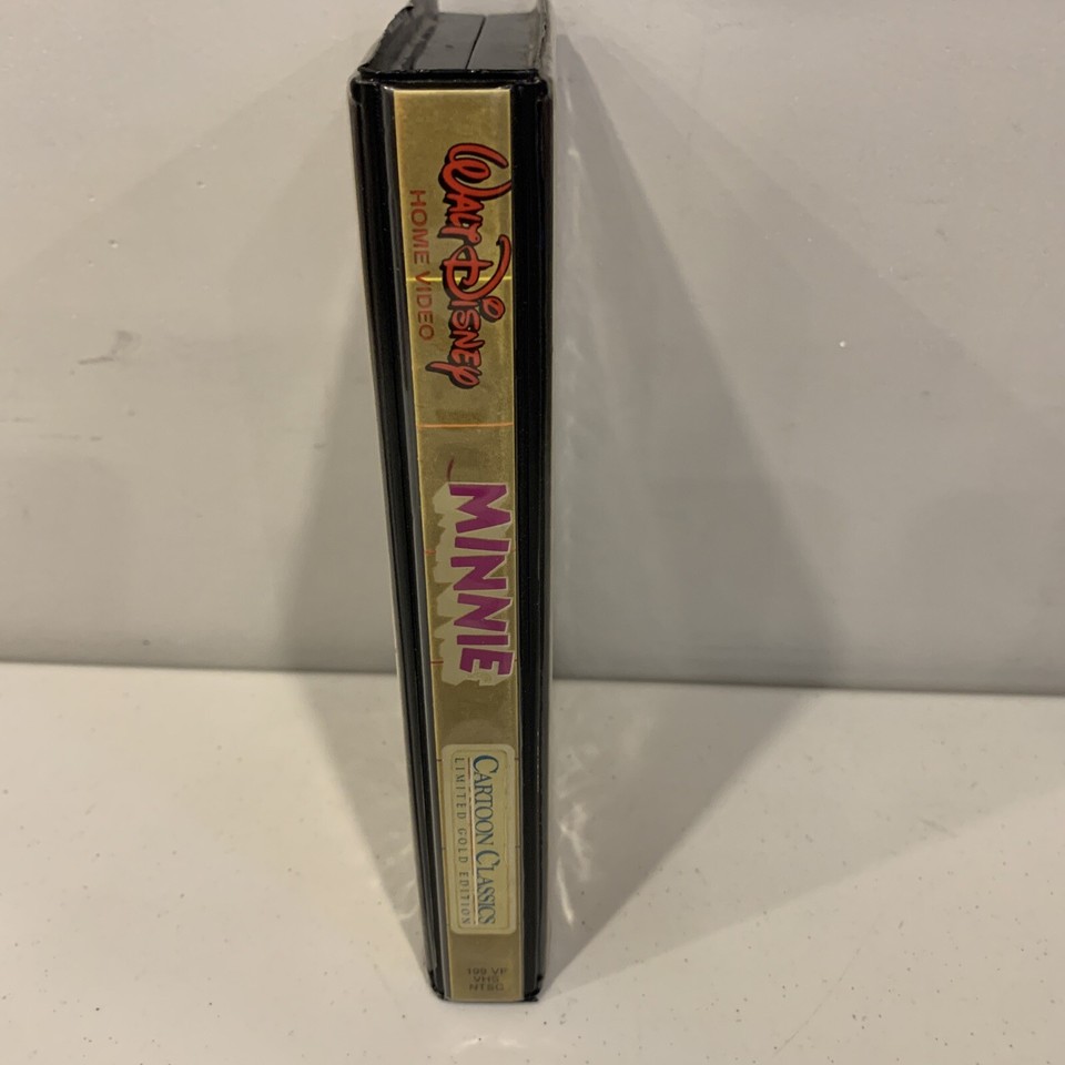 Minnie Walt Disney Cartoon Classics Limited Gold Edition VHS MINNIE ...
