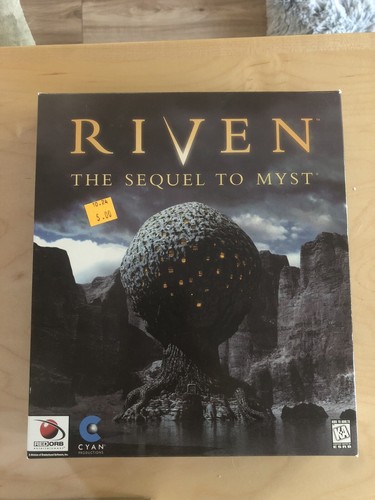 Riven: The Sequel to Myst (Windows/Mac, 1997) Big Box Complete | eBay