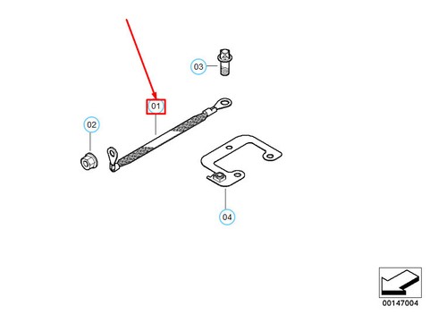 NEW BMW X5 E70 EXHAUST SYSTEM SUPPRESSION BAND 12427568573 7568573 | eBay