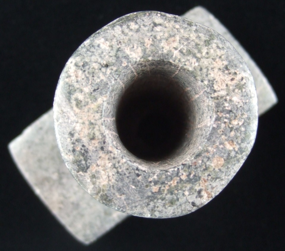 Exceptionally Fine Tennessee Hardstone Flared Rim Platform Pipe COA ...