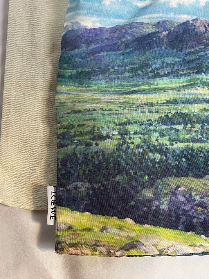 Loewe x Studio Ghibli Howl's Moving Castle Sophie Calcifer Drawstring ...