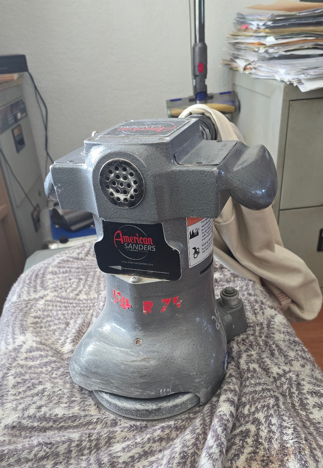 American Sanders/CLARKE Super 7R Floor Sander Edger 7" Edger FREE PAPER ...