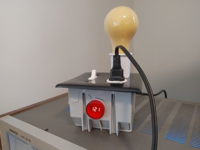 Dim Bulb Tester w/ 100W Bulb & Voltmeter Current Limiter for Amplifiers ...
