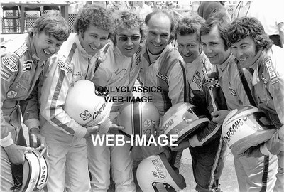 1974 INDY 500 SNEVA,PARSONS, JAN OPPERMAN, SIMPSON AUTO RACING 8X12 ...