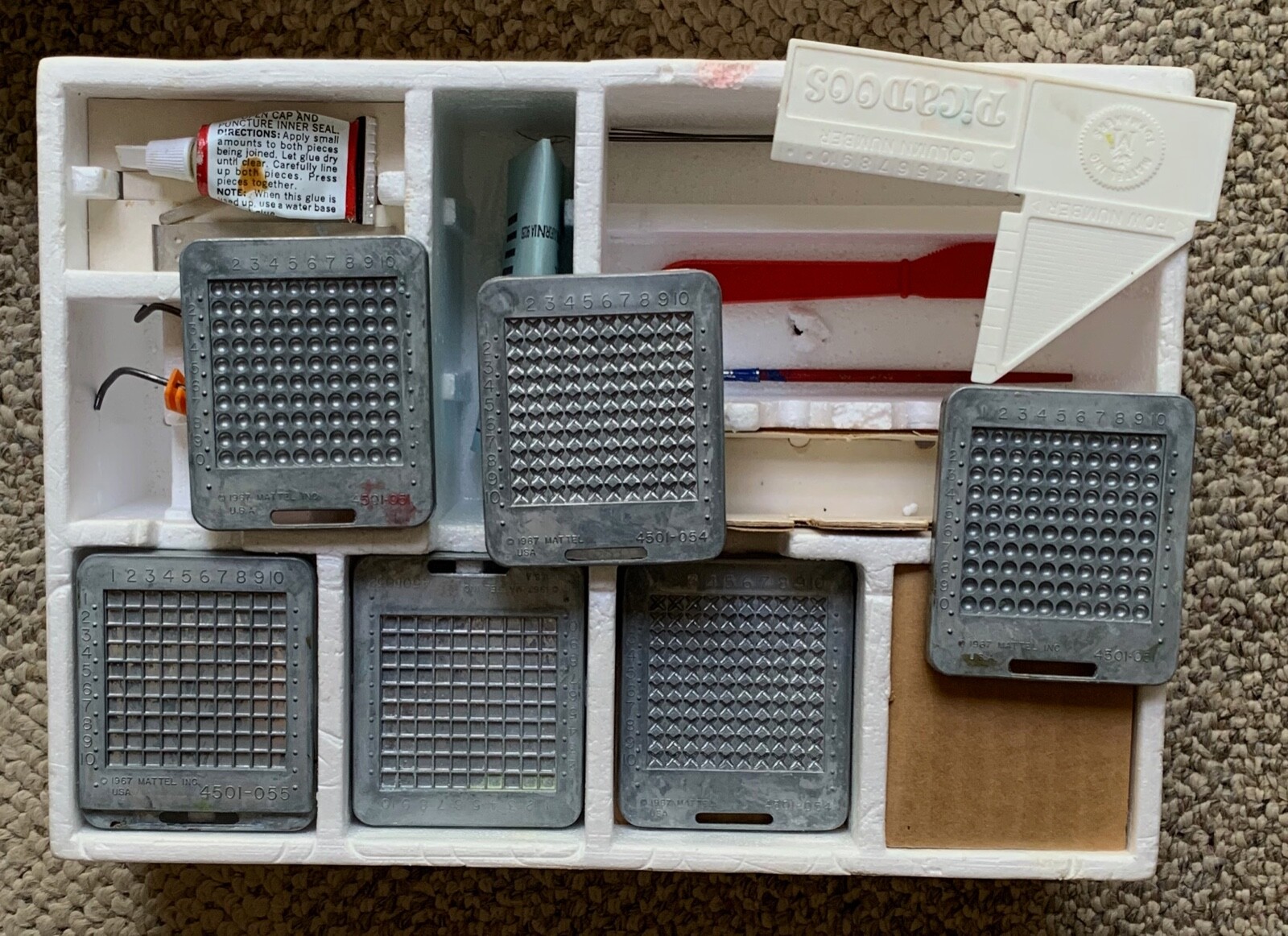 MATTEL PICADOOS MAKER PAK 1967 THINGMAKER | eBay