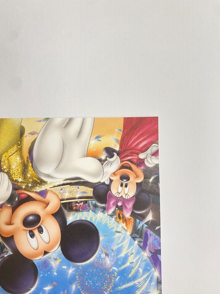 Mickey Mouse Minnie Mouse Fan Limited Not For Sale Postcard From Japan ...