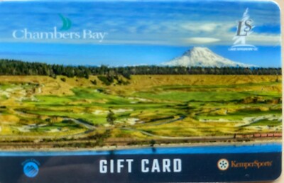 Chambers Bay golf course gift card | eBay