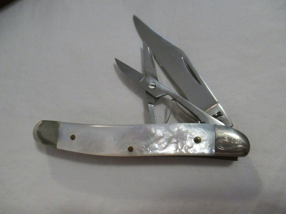 W R Case & Sons Mother of Pearl Set, Knife and Zippo | eBay