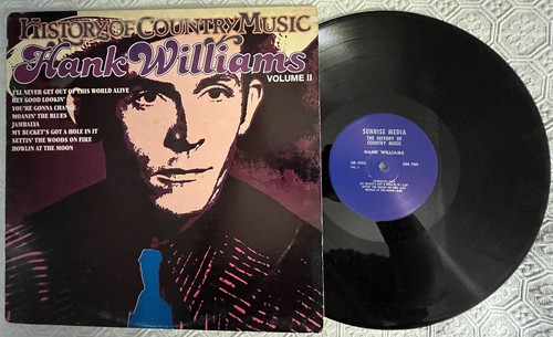 HANK WILLIAMS– History Of Country Music Volume II Sunrise Media – SM ...
