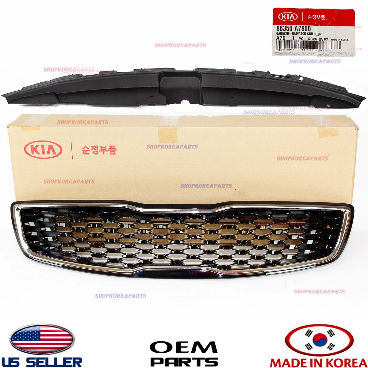 GENUINE Grille Radiator Front Upper For 2009-2012 Kia, 44% OFF