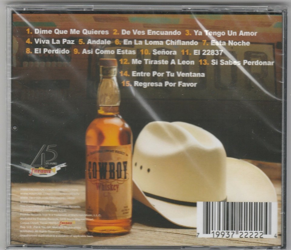 *Tejano CD-Dos Gilbertos-"De Cantina En Cantina"-SALOON-*Tejano CD New ...