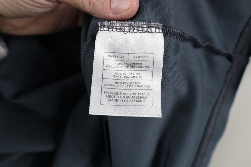 Vintage Y2K Nike Mens XL Travis Scott Mini Swoosh Knit T-Shirt Gray ...