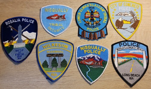 Vintage Assorted Washington Police Patch (LOT OF 7) | eBay