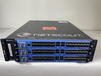 NETSCOUT nGenius 3900 Series Flow Switch 3903 Chassis 3x P-BLADE ...