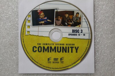 Community Season 2 Disc 3 DVD | eBay