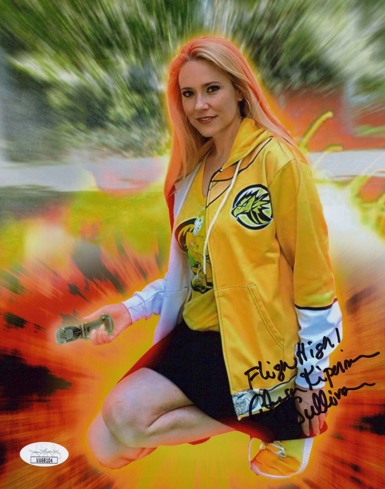 ALYSON SULLIVAN Signed 8x10 POWER RANGERS WILD FORCE Photo Autograph ...