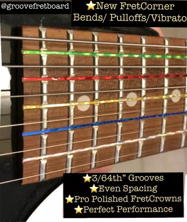 @groovefretboard Glarry Fender Strat Custom Inlay Grooves 🎸New Bends ...