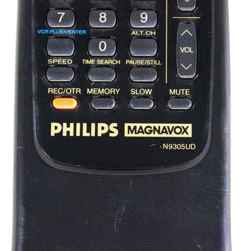 PHILIPS MAGNAVOX TV/VCR Combo REMOTE CONTROL N9305UD For VCA431 ...