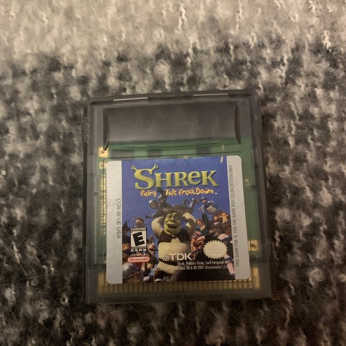 Shrek: Fairy Tale FreakDown (Nintendo Game Boy Color, 2001 ...