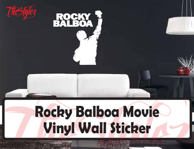 Rocky Balboa Custom Wall Vinyl Sticker | eBay