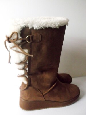 Rampage Rebecca Women's Snow/Winter Pull-on Boot, Chestnut,. Size 6 M ...