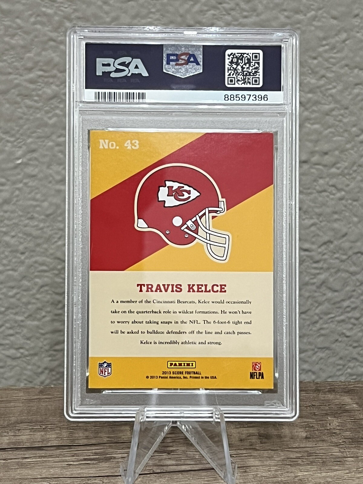 2013 Score - Hot Rookies Travis Kelce #43 Retail (RC) for sale online ...