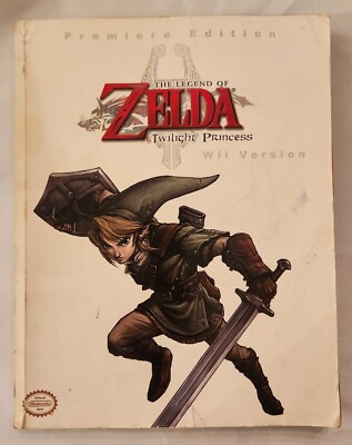The Legend of Zelda Twilight Princess Wii Prima Strategy Guide Premiere ...