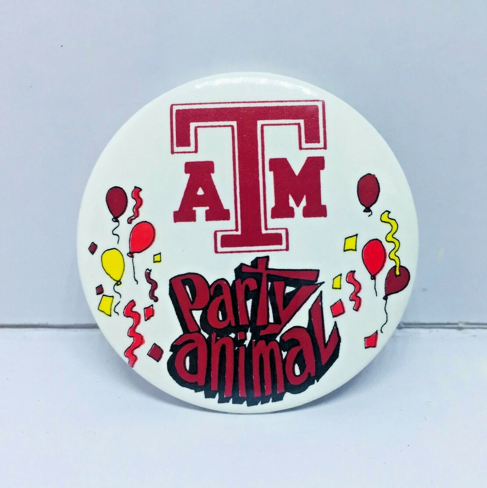 5 PC TEXAS A&M AGGIES-Round Pinback Buttons-Random Select Different ...