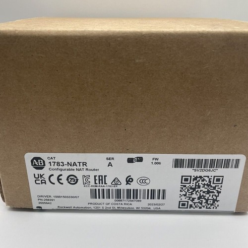 2023 New Sealed Allen Bradley 1783-NATR Ser/A Network Address ...