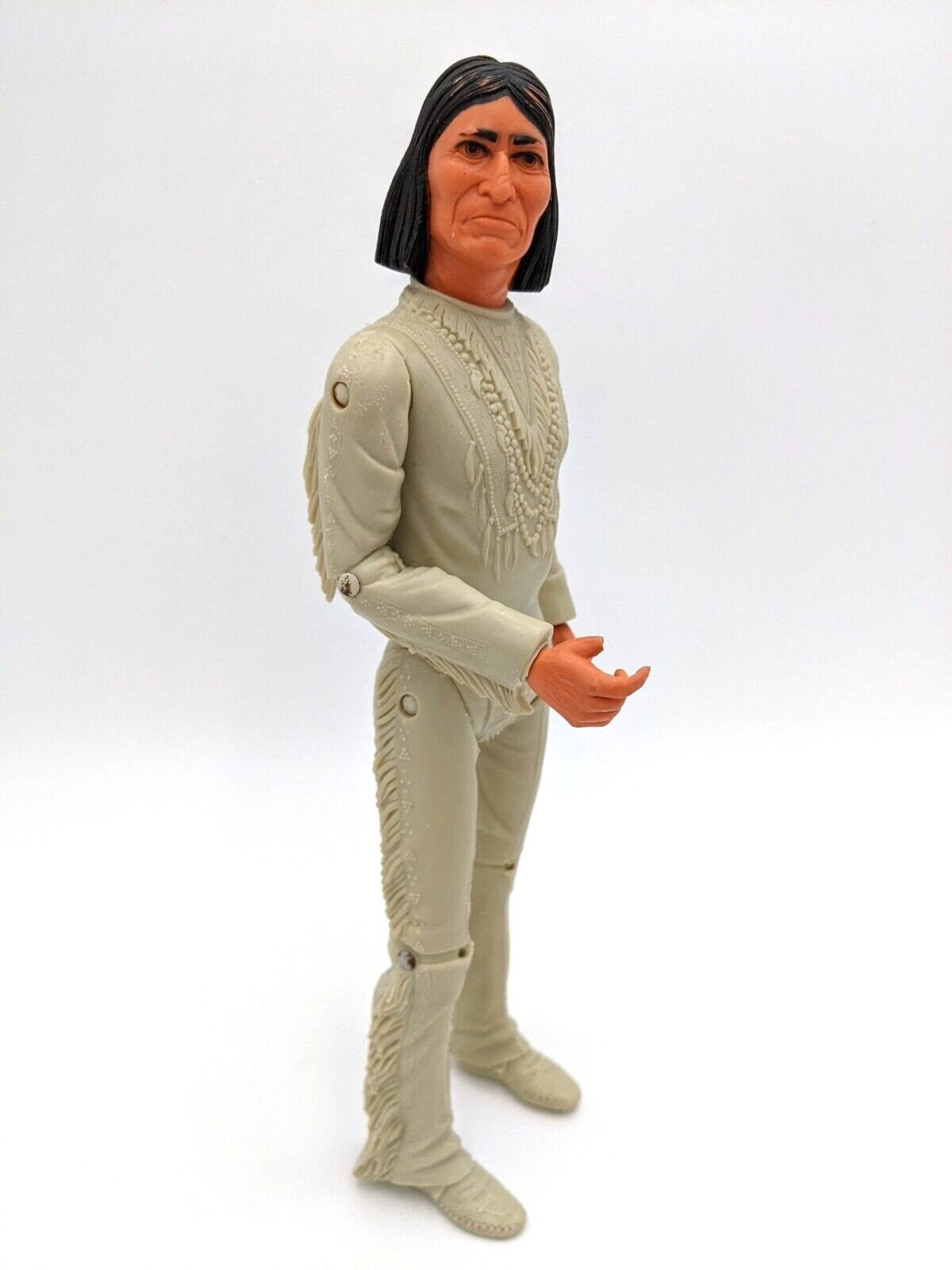 Vtg. 1960's Louis Marx Co. Johnny West Geronimo Jointed Figure Best of ...